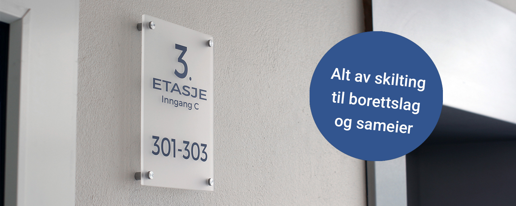 Rabatter og enkel bestilling av skilt til borettslag og sameier ...