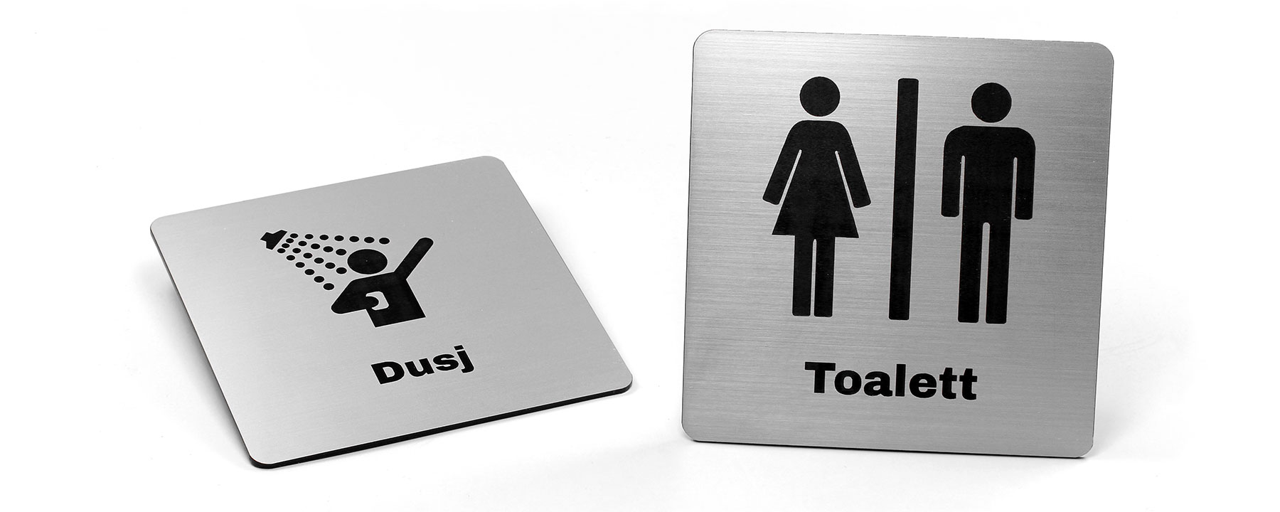 Skilt til toalett og wc | Foldal Stempel og Skilt