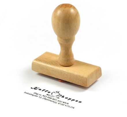 Bestill stempel med egen tekst og logo | Foldal Stempel og Skilt