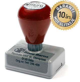 Standard CONFIDENTIAL stempel | Foldal Stempel og Skilt