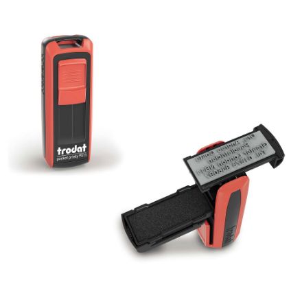 Stempler med din tekst og logo | Foldal Stempel og Skilt