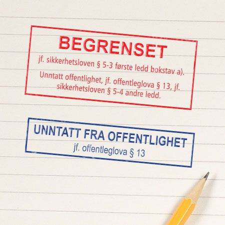 Stempler tilpasset bruk eller bransje | Foldal Stempel og Skilt