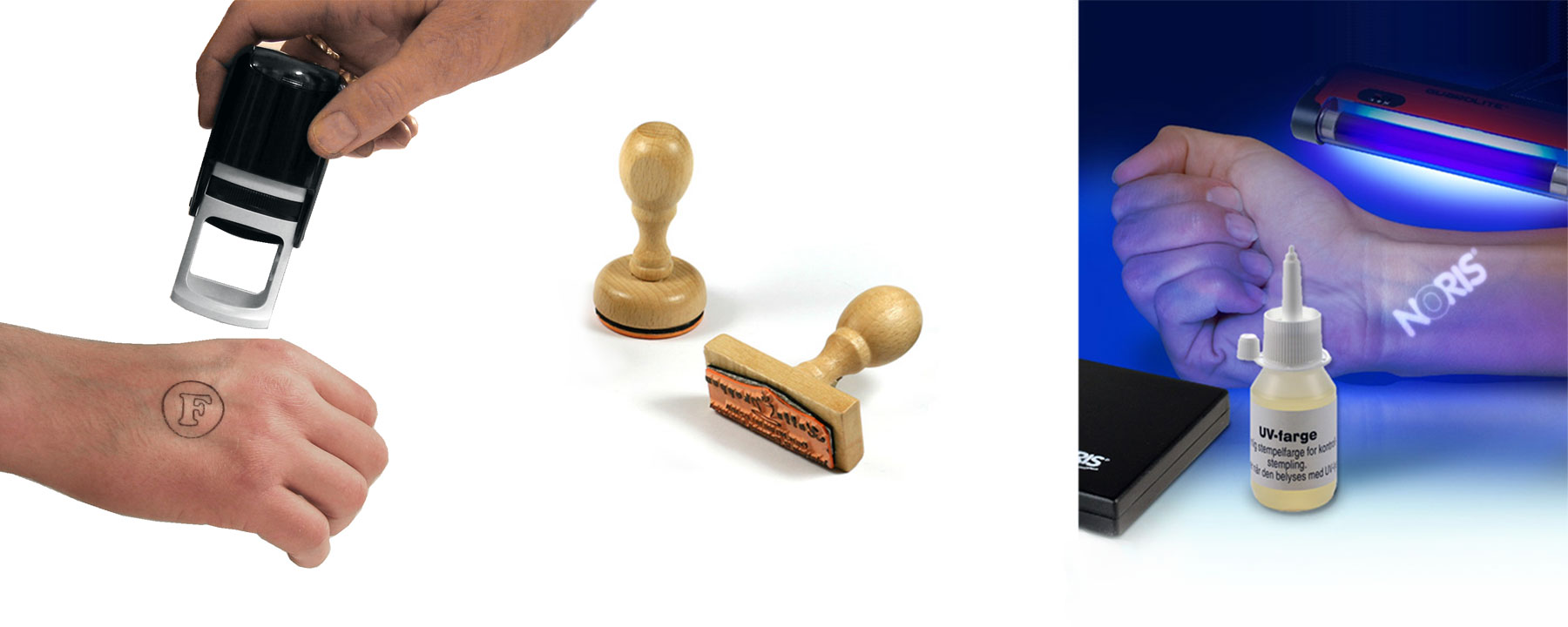 Stempel for inngangsmerking på utesteder | Foldal Stempel og Skilt