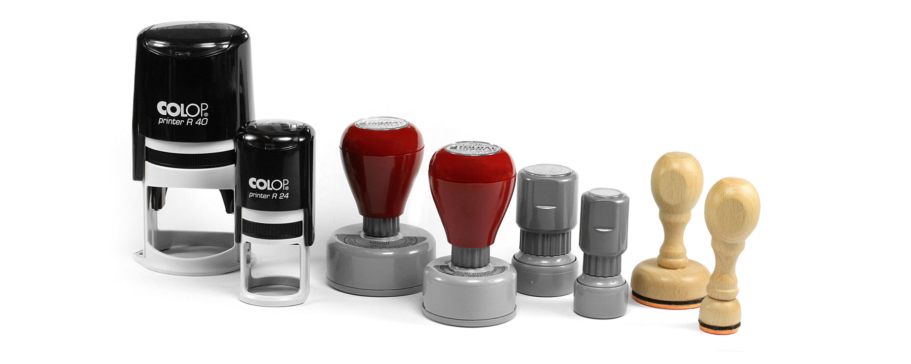 Runde stempler, hurtig levering! | Foldal Stempel og Skilt